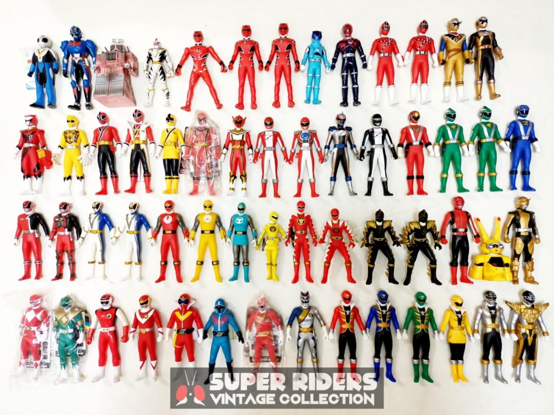 Sentai Hero Series 6.5 inch sofubi (Super Sentai/Power Rangers ...