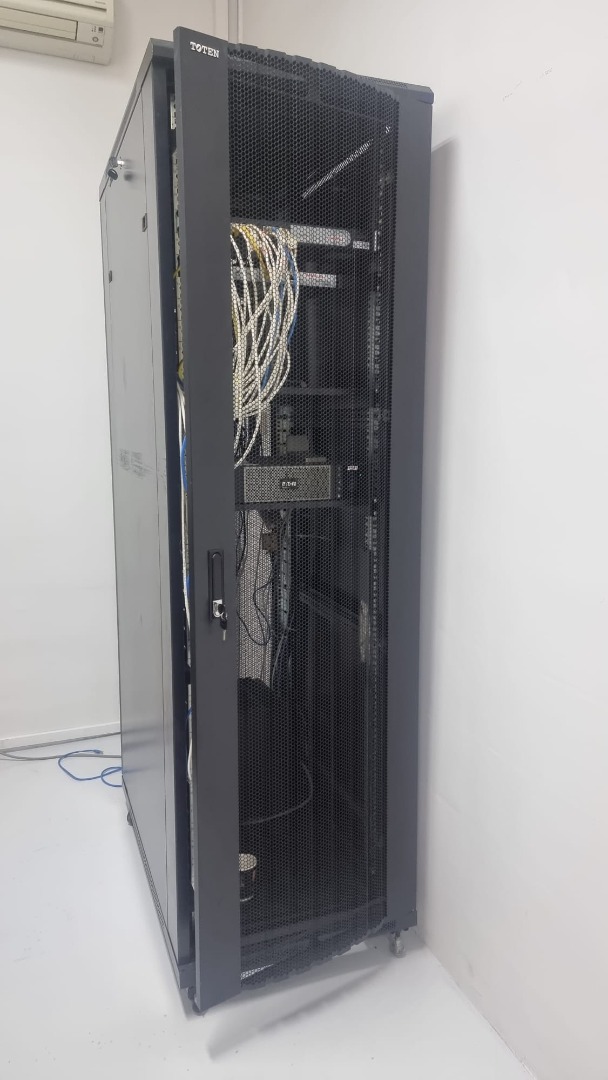 Server rack, Computers & Tech, Office & Business Technology on Carousell