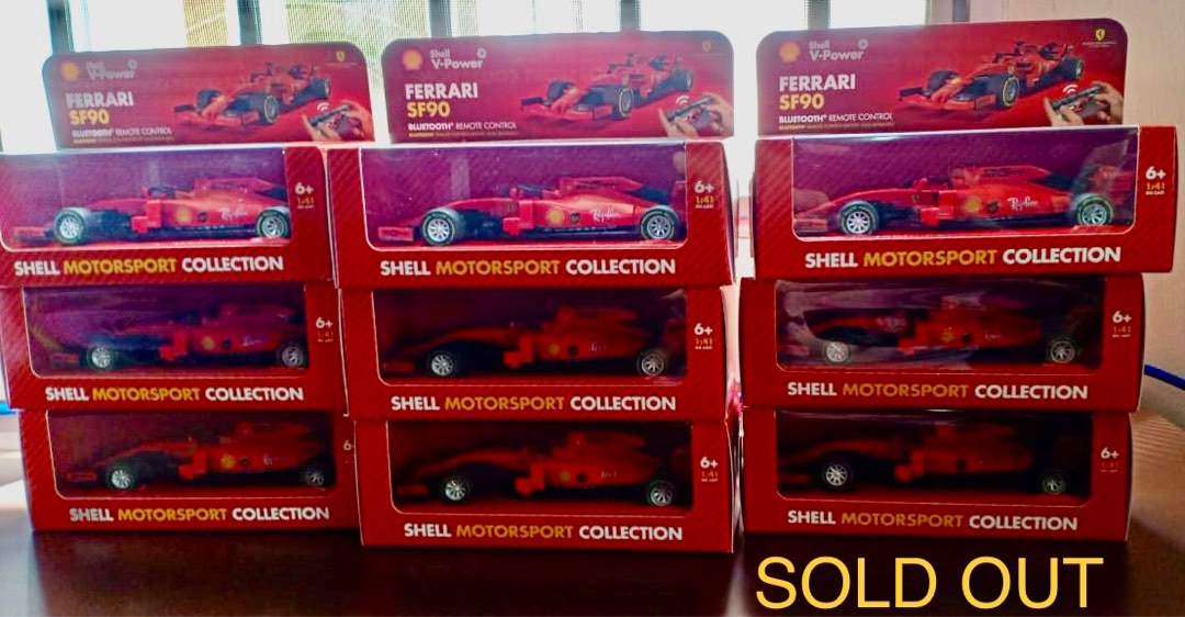 [SF90 SOLD OUT] F1 SHELL Motorsport Collectibles, Hobbies & Toys, Toys ...