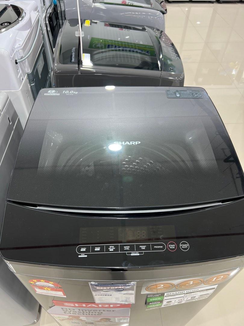 SHARP 10KG TOP LOAD WASHER, TV & Home Appliances, Washing Machines and ...