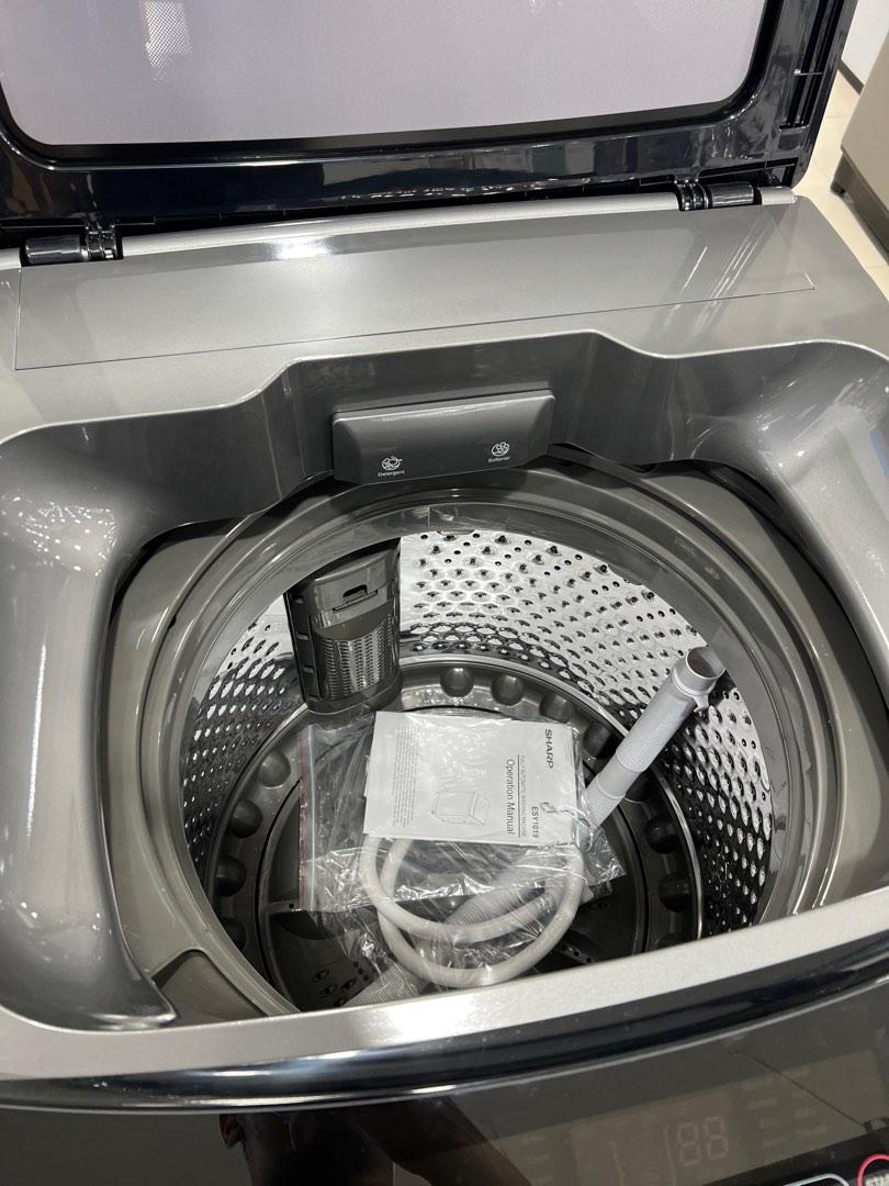SHARP 10KG TOP LOAD WASHER, TV & Home Appliances, Washing Machines and ...
