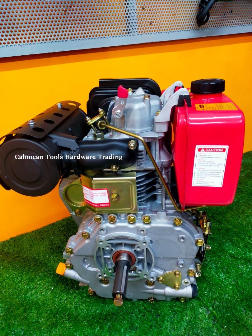 SHINMAX Air-cooled Diesel Engine 10.5HP High Speed STD with 8" AL Starter AMTEC Certified (186F ...