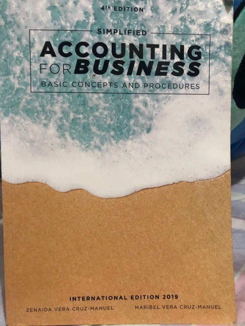 SIMPLIFIED ACCOUNTING FOR BUSINESS 2019, Hobbies & Toys, Books ...