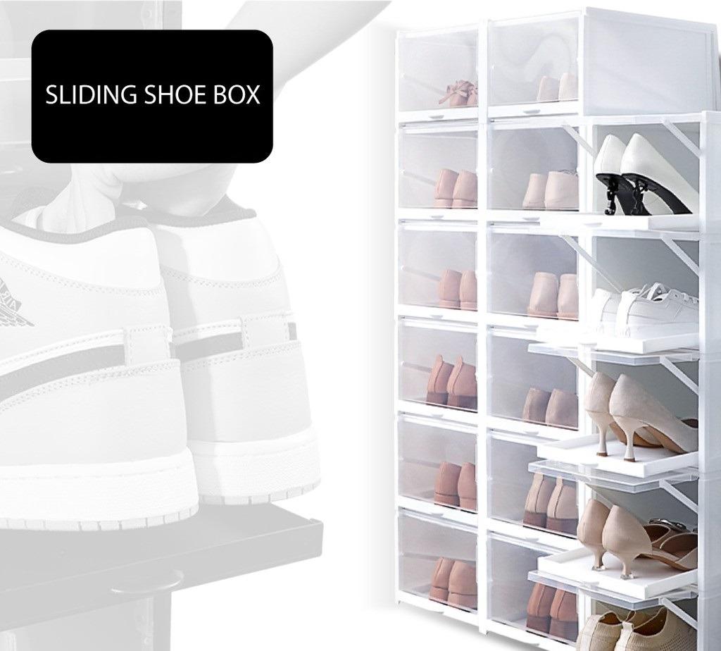 Sliding Shoe Box (Bundle of 3) / Storage / Display/ Hypebeast / AJ ...