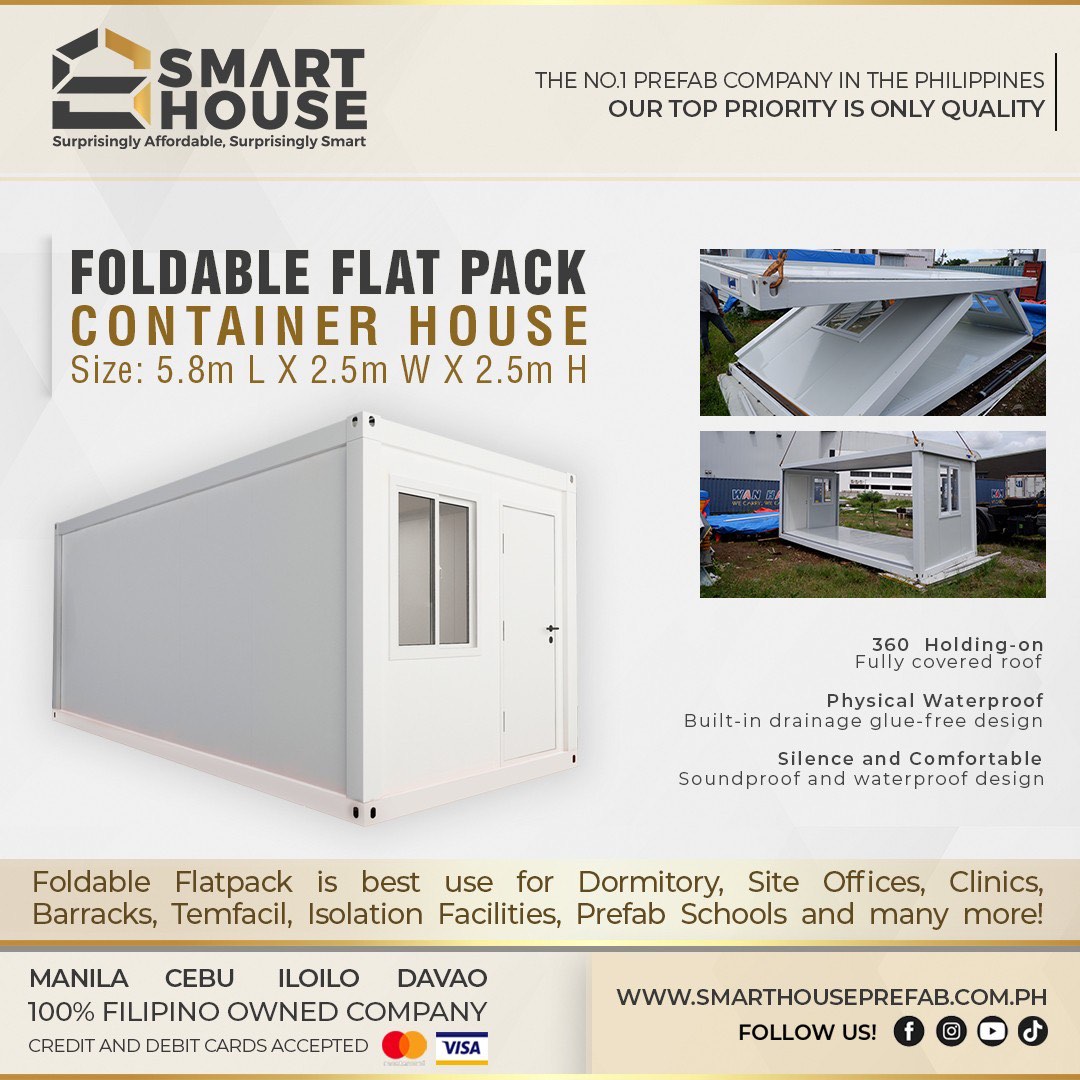 SMARTHOUSE PREFAB CONTAINER VAN HOUSE, Commercial & Industrial ...
