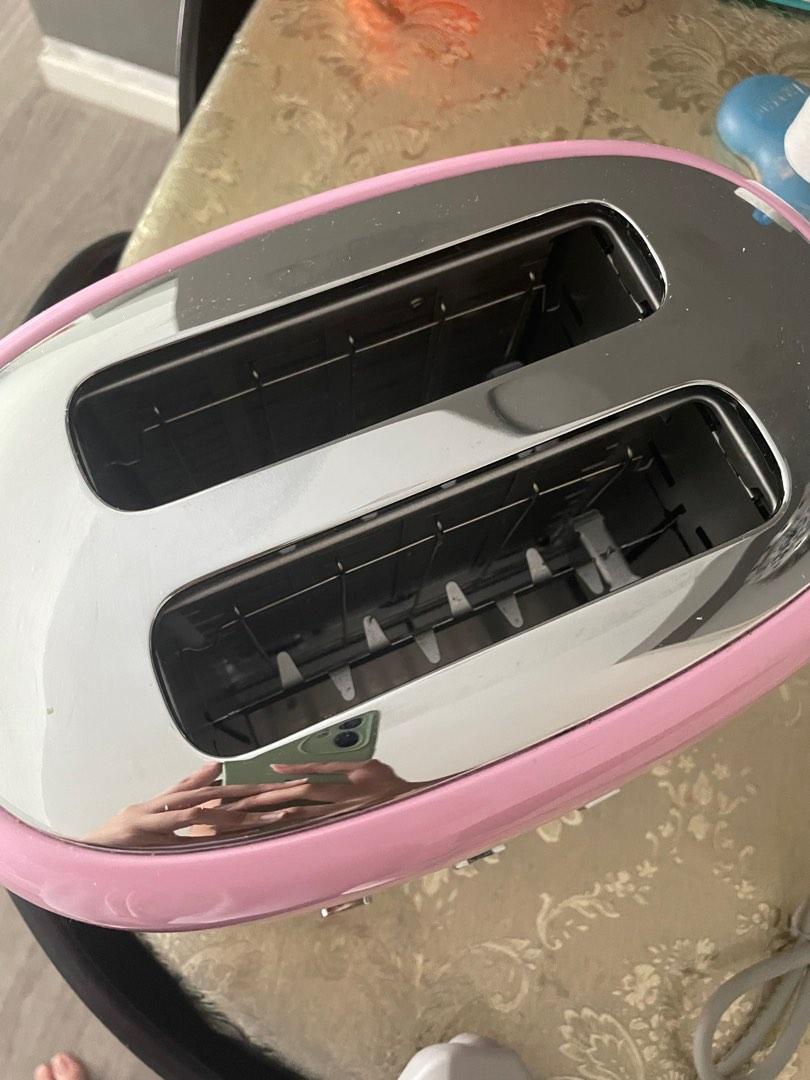 Smeg Pink Toaster, TV & Home Appliances, Kitchen Appliances, Ovens & Toasters on Carousell