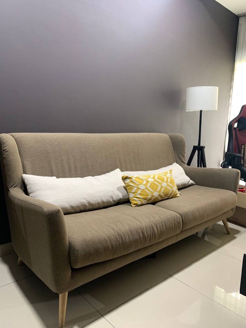 Sofa 3 seater Scandi, Furniture & Home Living, Furniture, Sofas on ...