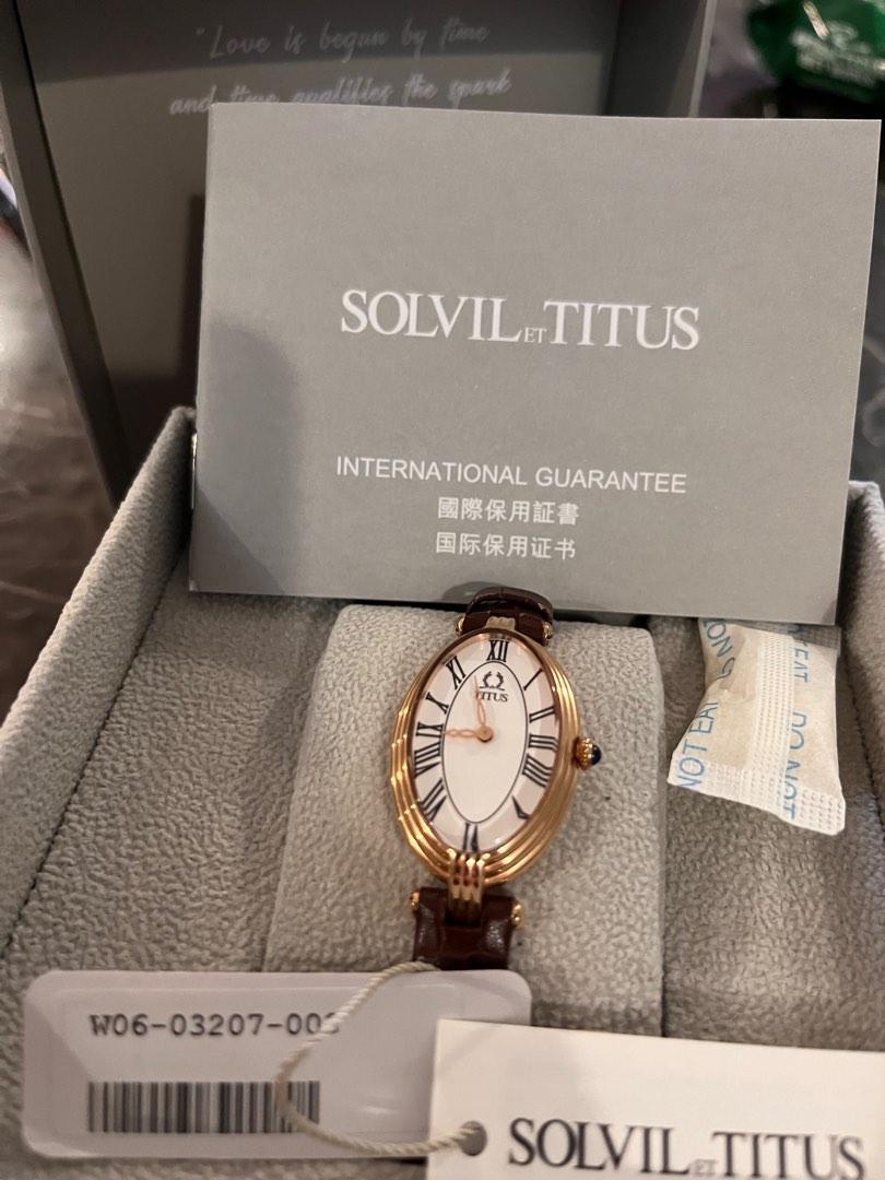 Solvil Titus watch, Luxury, Watches on Carousell