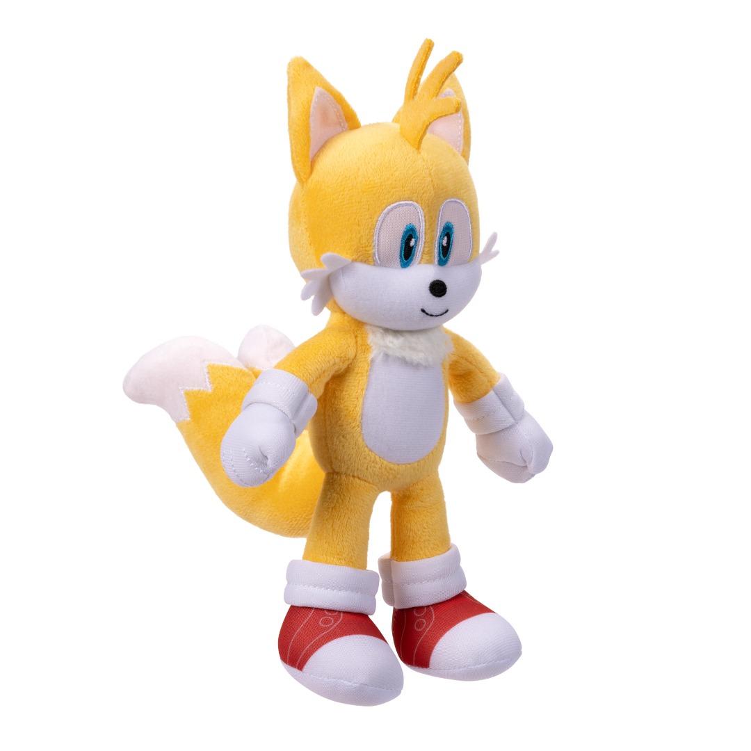 Sonic 2 the Hedgehog 9-inch Soft Plush Toy, Tails, Sonic, & Knuckles ...