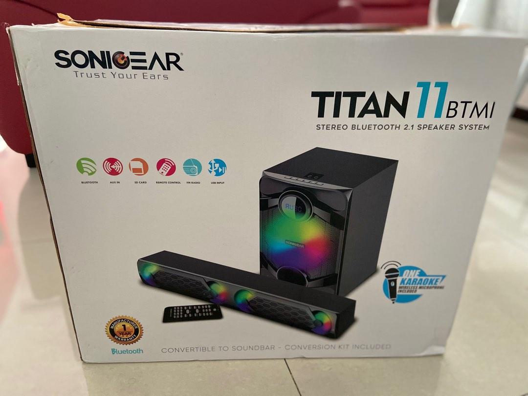 SonicGear TITAN 11 btmi Speakers, Audio, Soundbars, Speakers ...