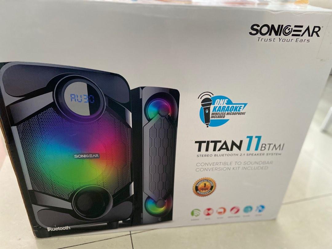 SonicGear TITAN 11 btmi Speakers, Audio, Soundbars, Speakers ...