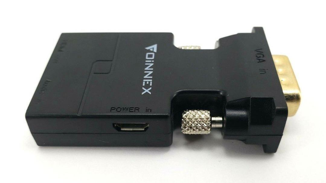 (SPECIAL SALE) Foinnex VGA To HDMI Adapter Converter With Audio ...