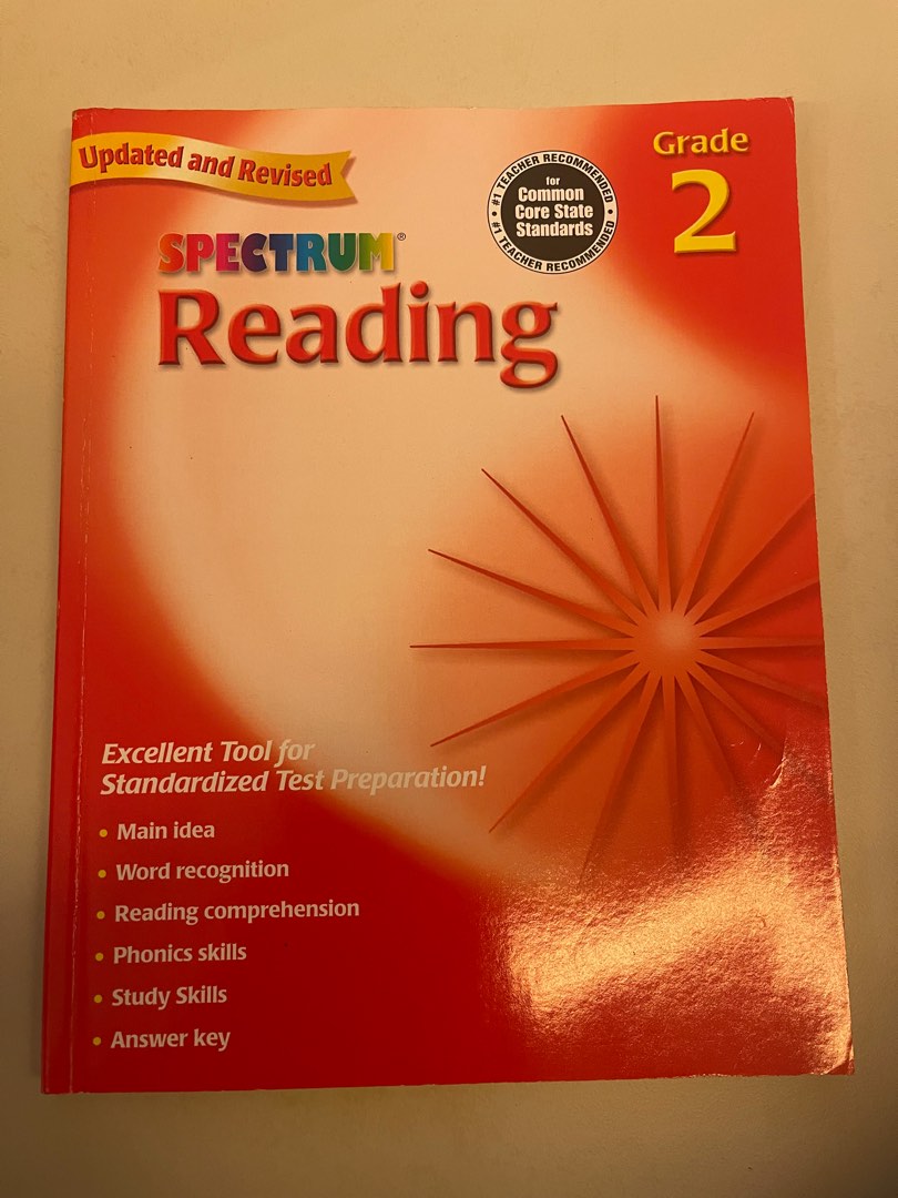 Spectrum Reading Grade 2, 興趣及遊戲, 書本 & 文具, 教科書 - Carousell