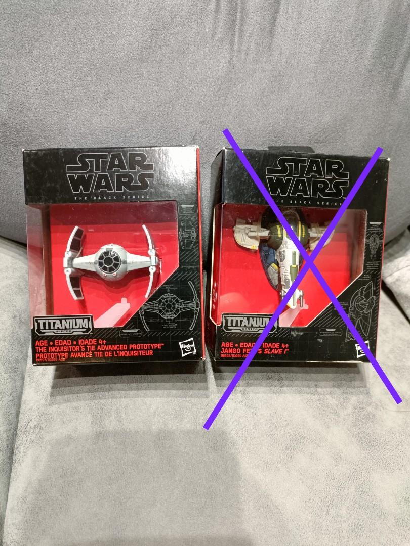 Star Wars Black Titanium Tie, Hobbies & Toys, Toys & Games on Carousell