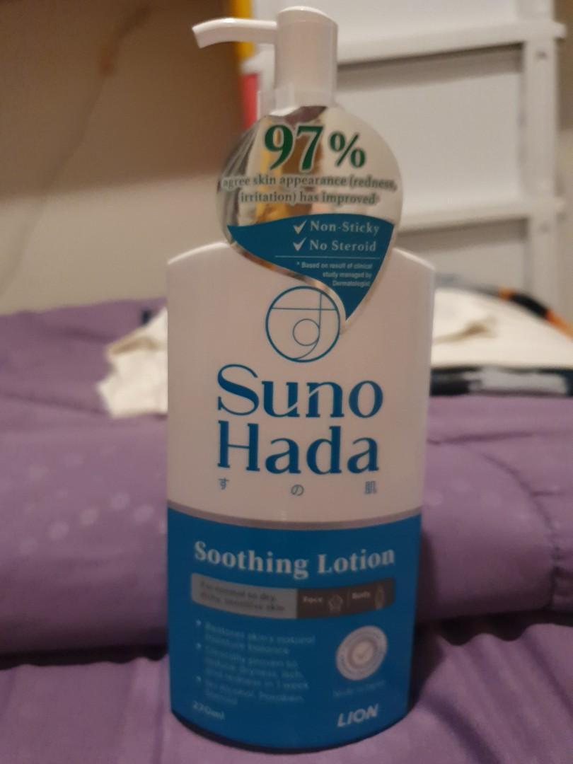 SunoHada soothing lotion, Beauty & Personal Care, Bath & Body, Body Care on Carousell