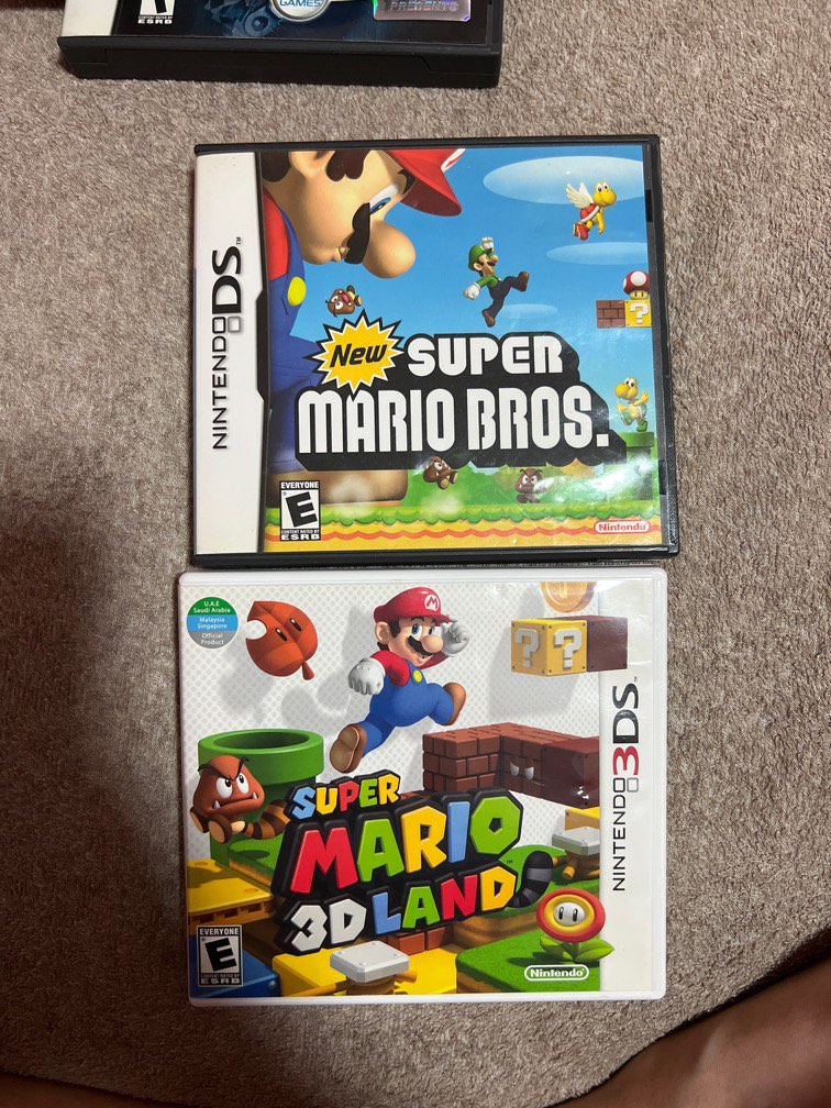 Super Mario Nintendo DS cartridge, Video Gaming, Video Games, Nintendo ...