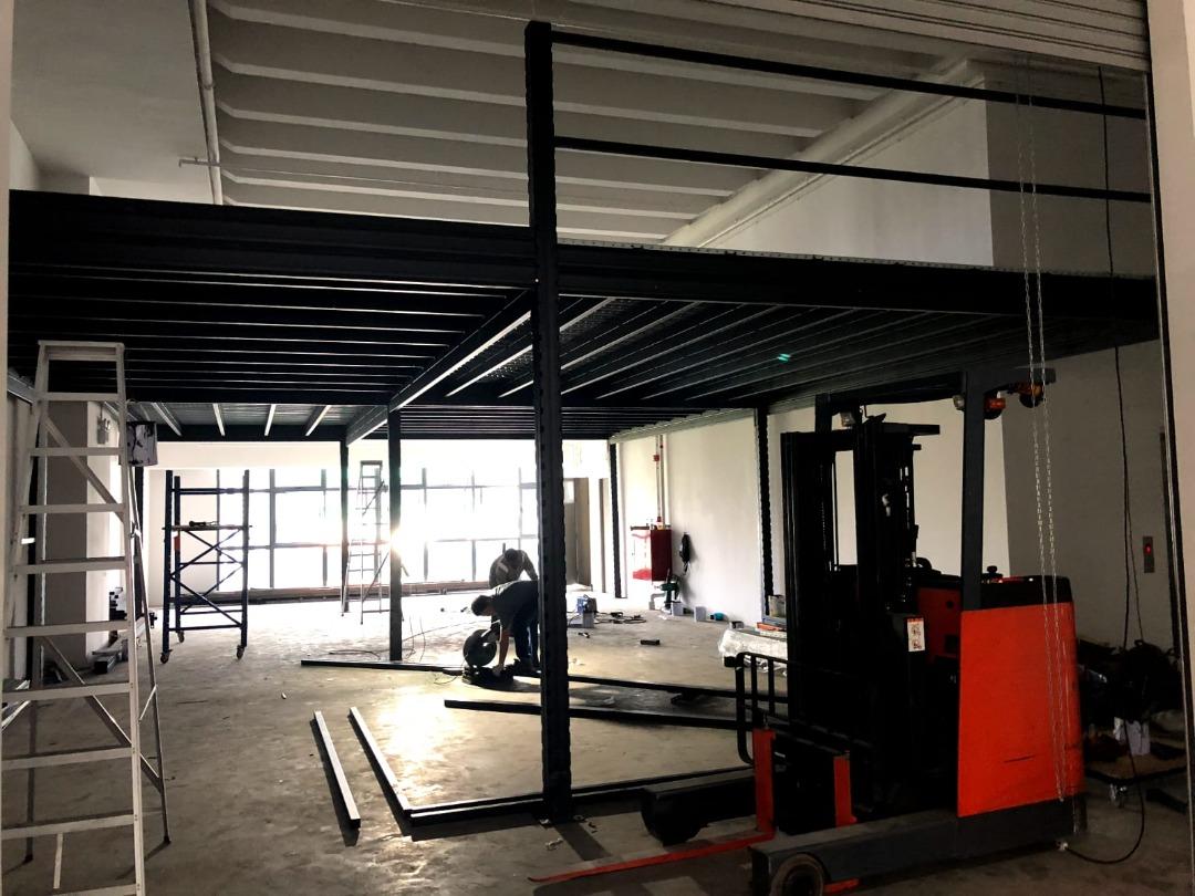 Superblock Mezzanine Rack, Racks and Shelves, Mezzanine Floor ...