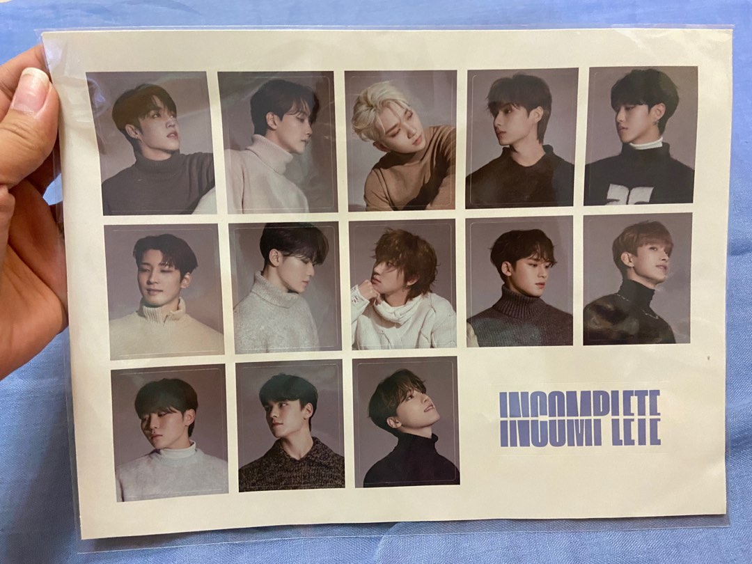 SVT INCOMPLETE STICKER, Hobbies & Toys, Memorabilia & Collectibles, K ...