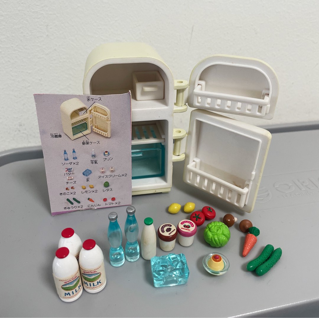 Sylvanian Families 1990s Vintage Fridge, Hobbies & Toys, Memorabilia ...