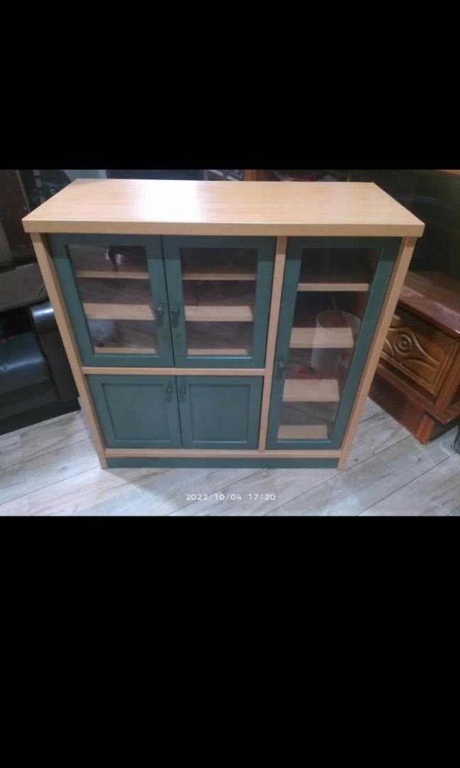 take 2 solid wood bench & display cabinet for 6500, Furniture & Home ...