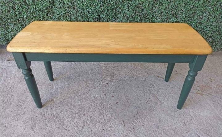 take 2 solid wood bench & display cabinet for 6500, Furniture & Home ...