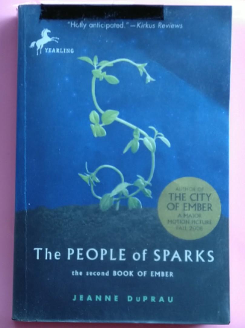 The People of Sparks by Jeanne Duprau, 興趣及遊戲, 書本 & 文具, 小說 & 故事書 - Carousell