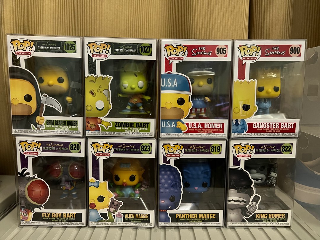 The Simpsons Funko Pop Set, Hobbies & Toys, Toys & Games on Carousell