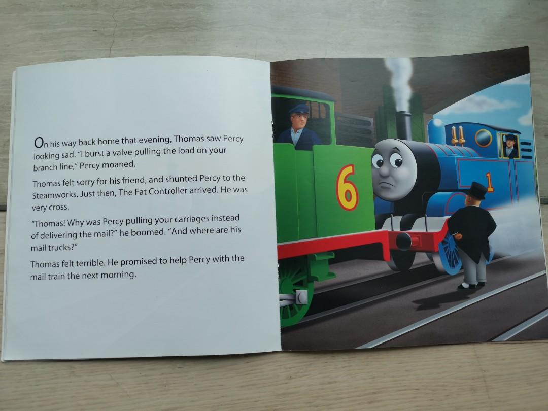 Thomas & Friends. Thomas Helps Out, 興趣及遊戲, 書本 & 文具, 兒童書籍 - Carousell