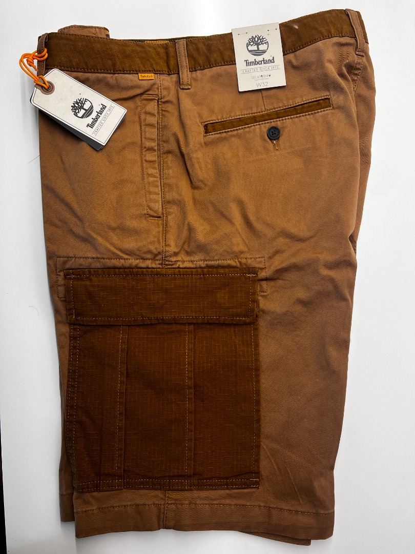Timberland cargo shorts, Men's Fashion, Bottoms, Shorts on Carousell