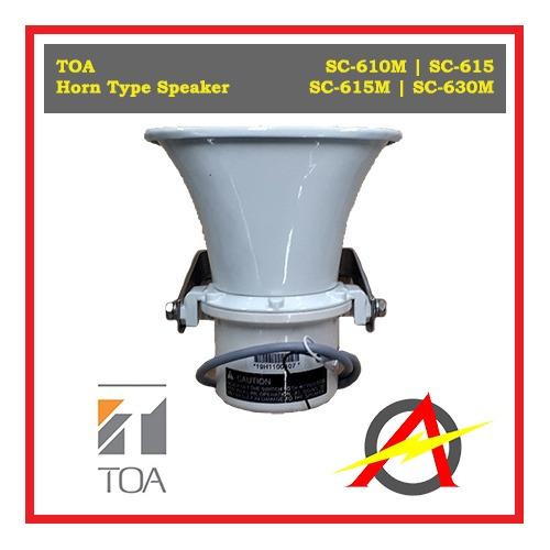 TOA Horn Type Speaker SC-610M | SC-615 | SC-615M | SC-630M, Audio ...