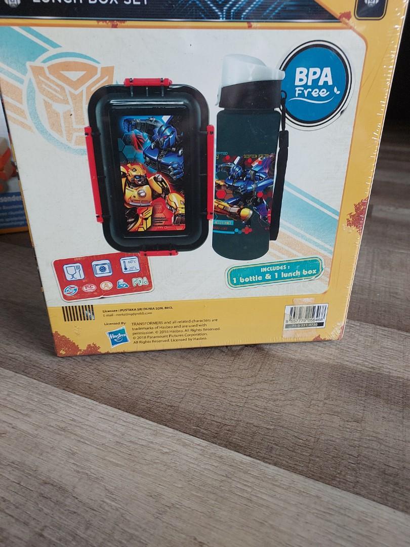 Transformer lunch box set, Hobbies & Toys, Travel, Travel Essentials ...