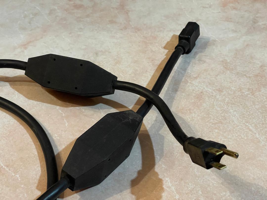 Transparent Audio Powerlink Plus power cable, made in USA. One pair ...