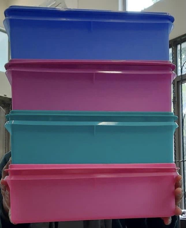 Tupperware Party Keeper Set (3L- 4 pieces), Furniture & Home Living ...