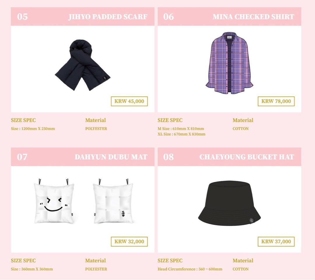 TWICE 7th Anniversary Together 1&2 Pop Up Store Official Goods, Hobbies ...