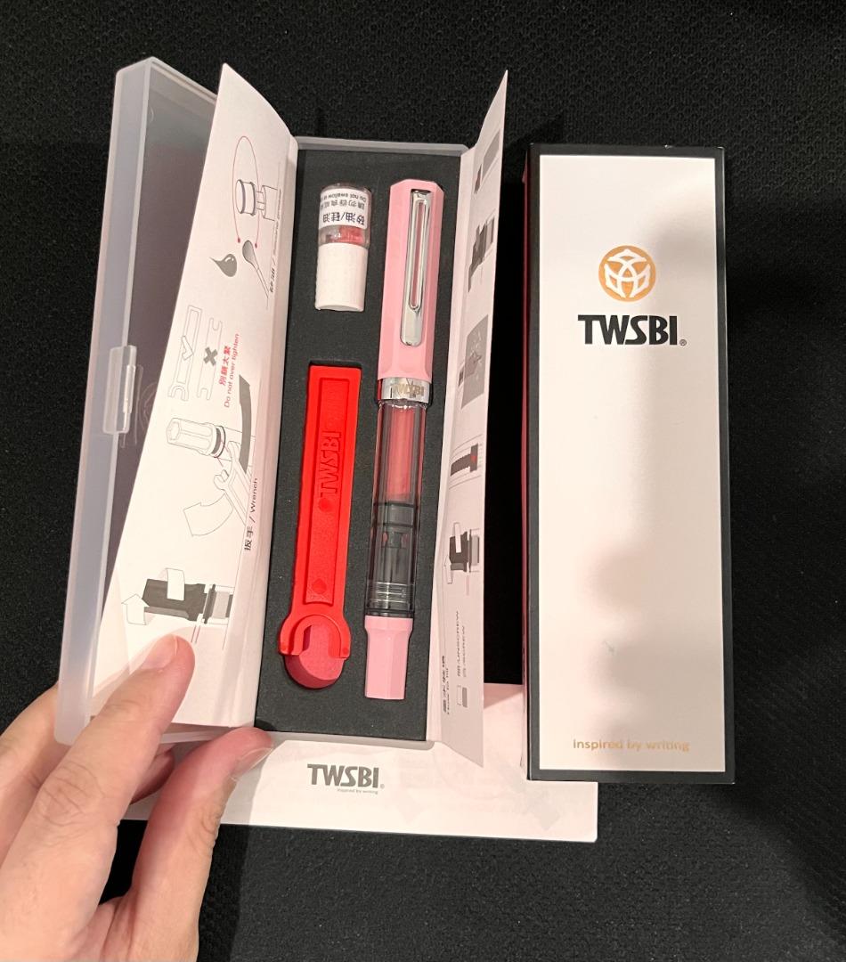 TWSBI ECO Pastel Pink Fountain Pen (Extra Fine), Hobbies & Toys ...