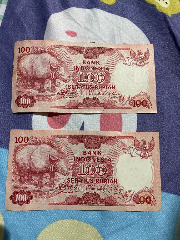 Uang Kertas Kuno Jadul Lama 100 Rupiah Antik Uang Lama Di Carousell