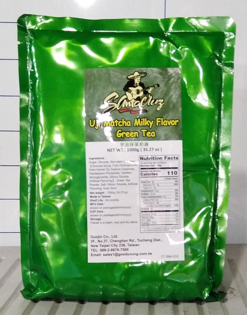 Uji Matcha Milky Flavor Green Tea 1kg (P48), Food & Drinks, Packaged ...