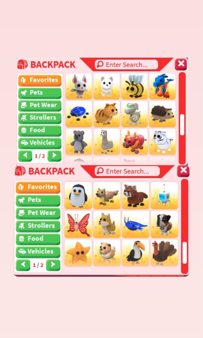 Ultra-Rare Adopt Me Pets Roblox, Video Gaming, Gaming Accessories, In ...