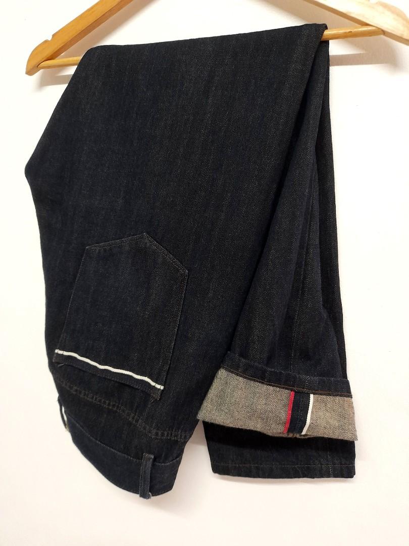 Uncle Fu Raw Selvedge Denim Jeans, Men's Fashion, Bottoms, Jeans on ...