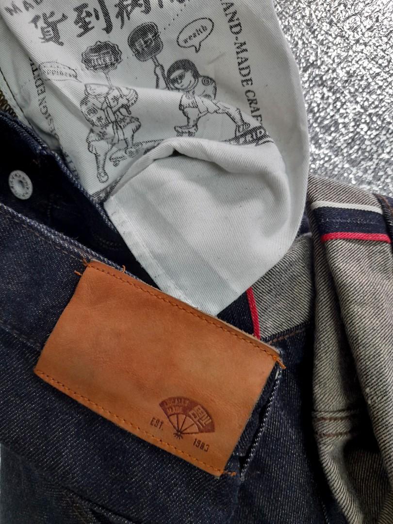 Uncle Fu Raw Selvedge Denim Jeans, Men's Fashion, Bottoms, Jeans on ...