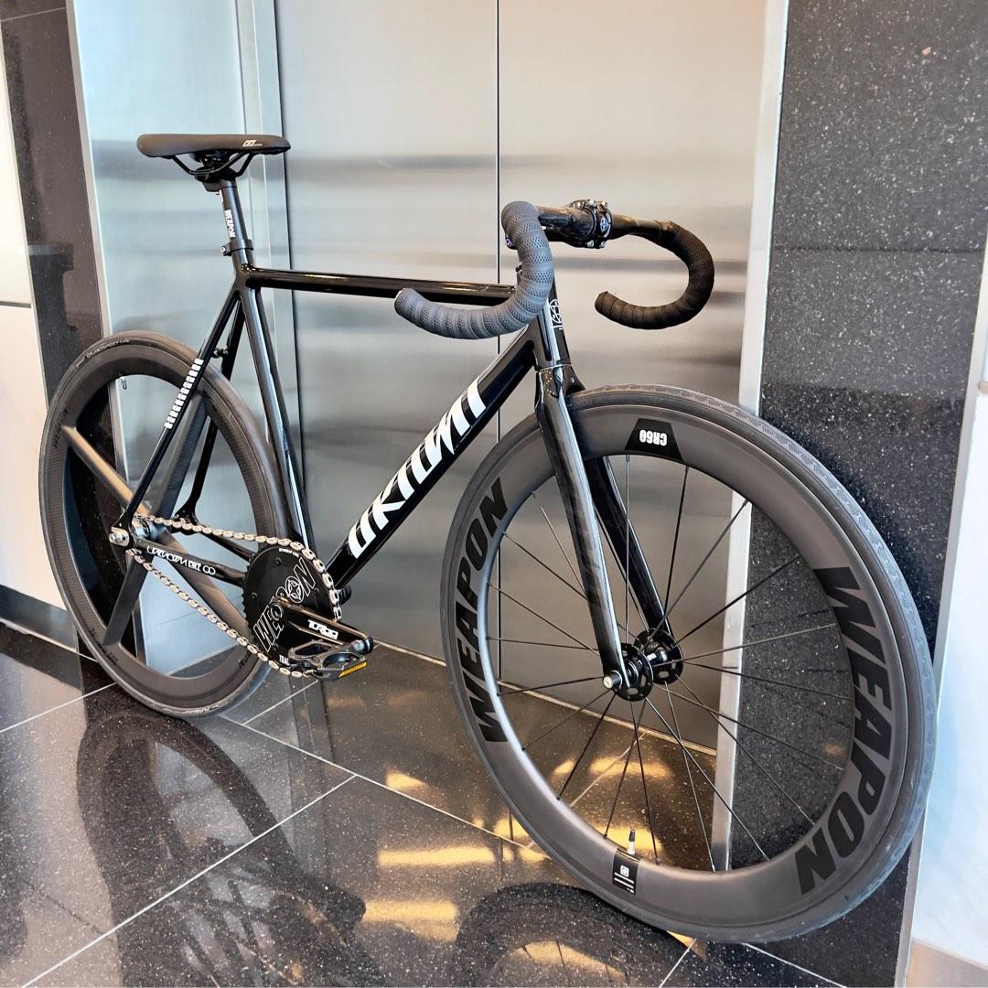 Unknown fixie bike / fixed gear bike /single speed bike /brand new ...