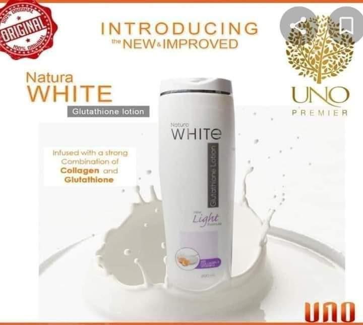 UNO Natura White Glutathione Lotion, 美容＆化妝品, 沐浴＆身體護理, 沐浴及身體護理 - 身體護理 ...