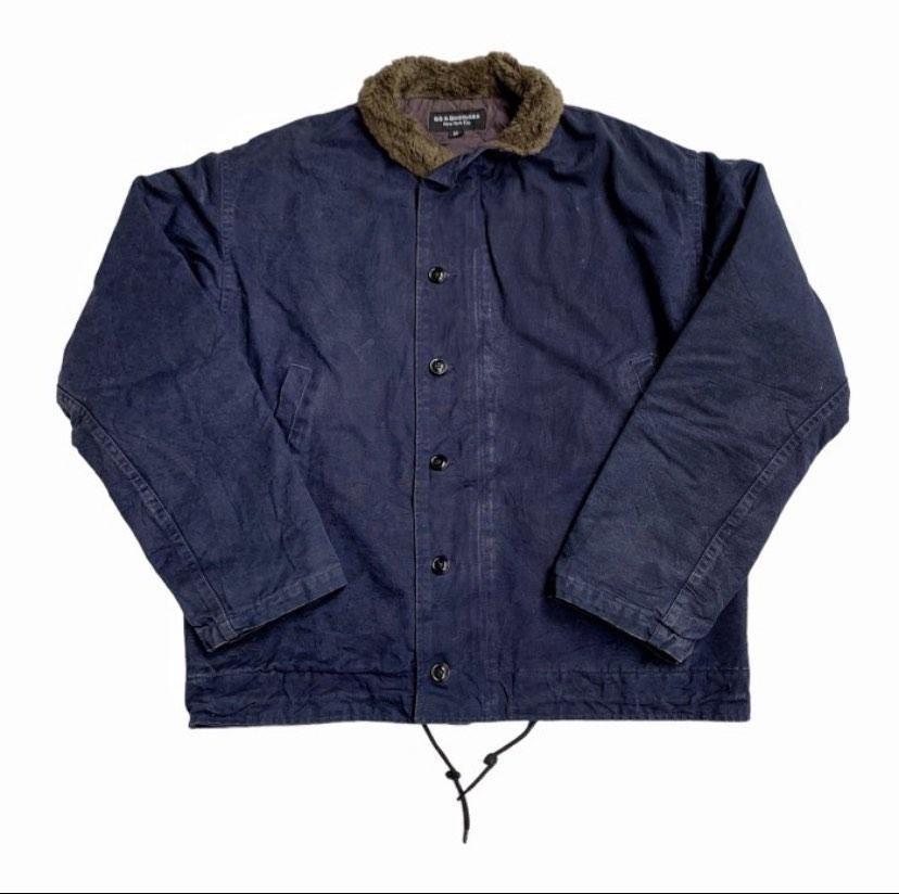 Usn Us navy N1 Deck Jacket Canvas Navy By 68 & Brothers ., Fesyen Pria, Pakaian , Baju Luaran di ...