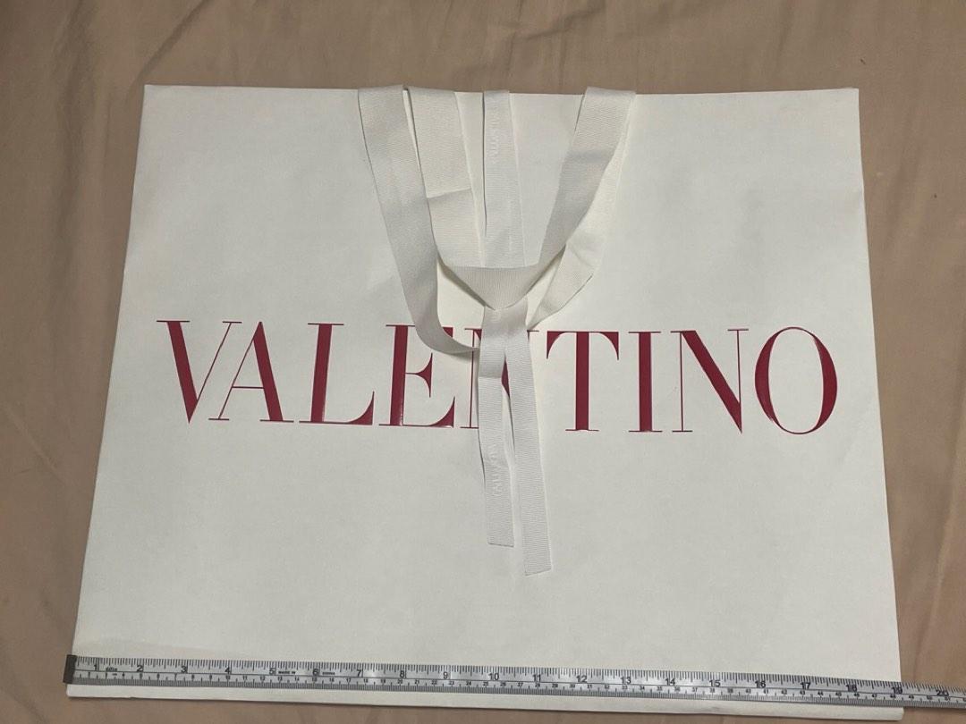 Valentino Paper Bag, Luxury, Accessories on Carousell