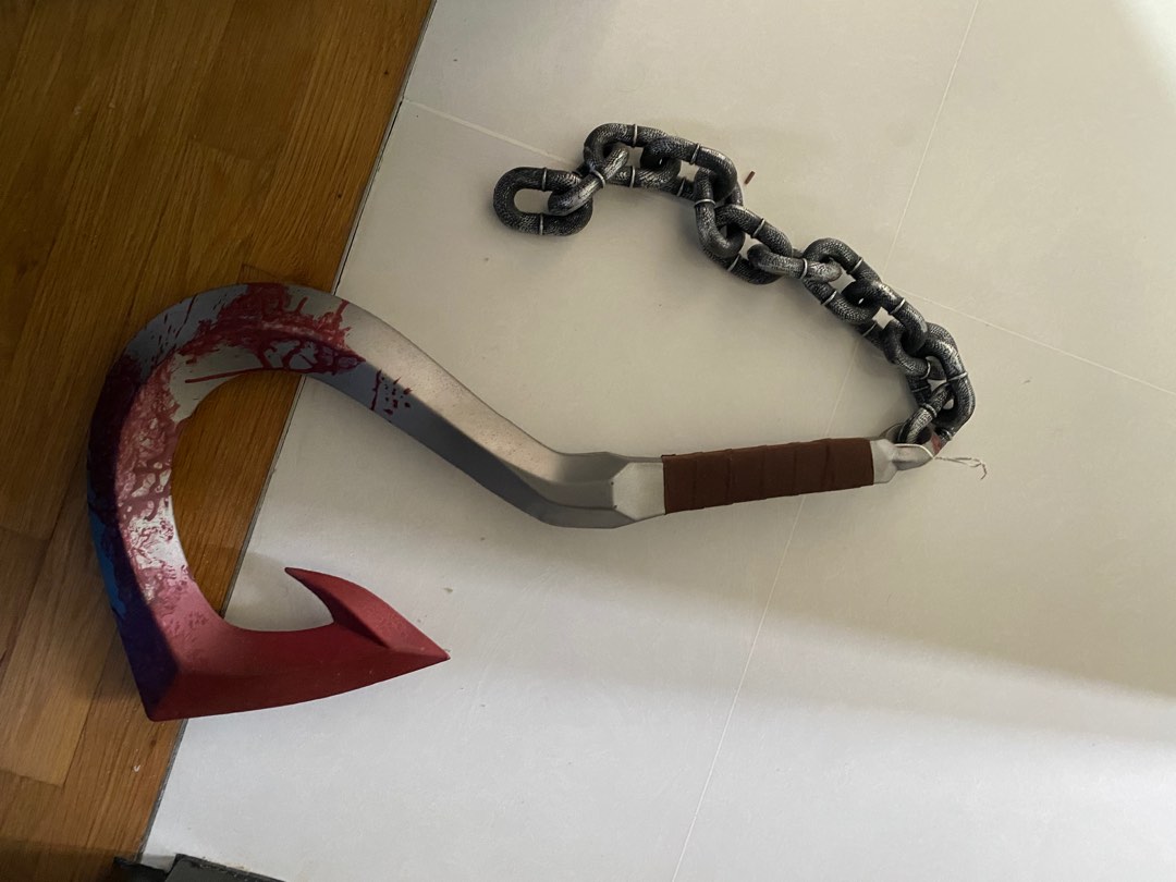 Very rare dota pudge hook replica, Hobbies & Toys, Toys & Games on ...