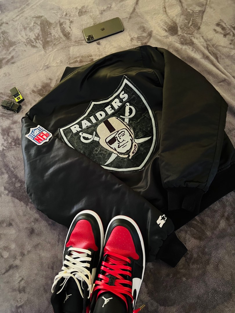 Vintage Raiders NWA Big Logo (1st Gen Starter), Men's Fashion, Coats ...
