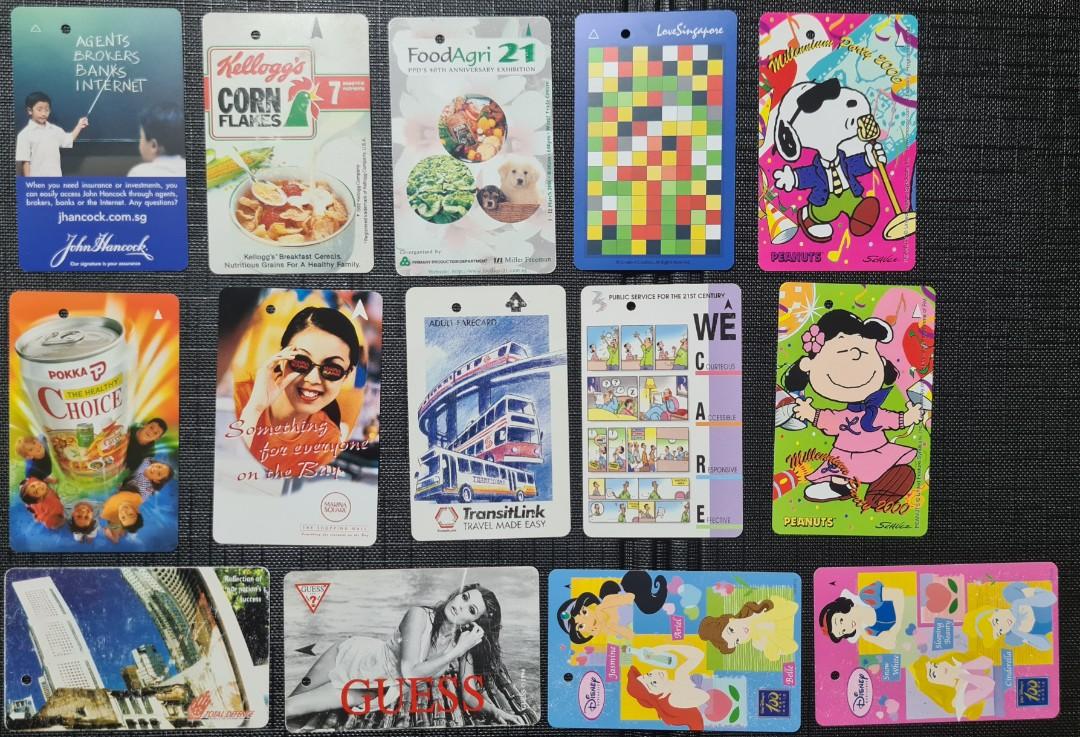 Vintage Singapore MRT Cards, Hobbies & Toys, Memorabilia & Collectibles ...