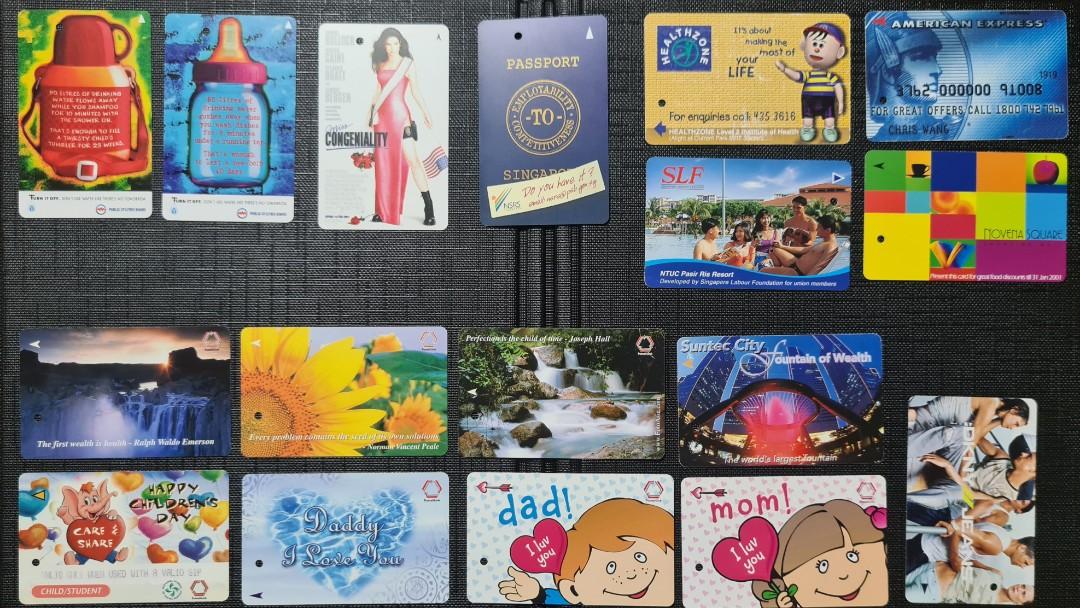 Vintage Singapore MRT Cards, Hobbies & Toys, Memorabilia & Collectibles ...