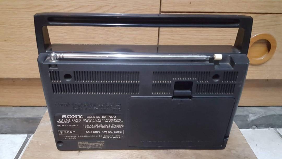 Vintage SONY Transistor Radio, Audio, Portable Music Players on Carousell