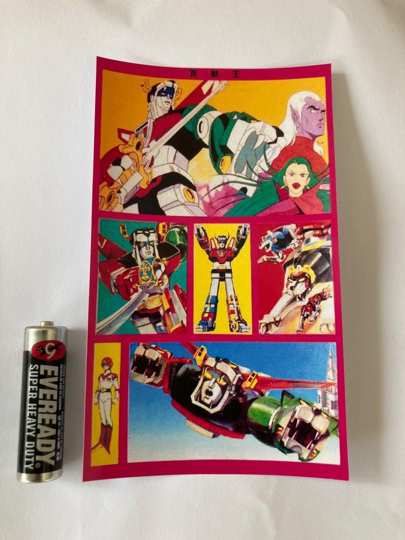 Voltron stickers.....in vintage pictures....nice to collect ya ...
